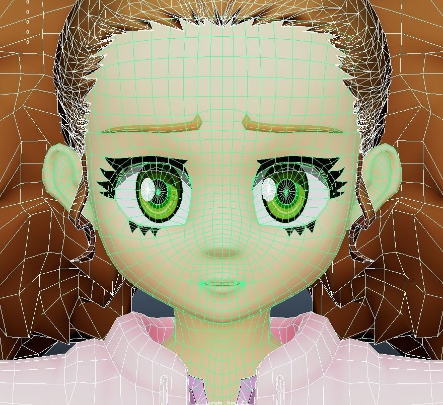 3D model Boondocks - Jazmine Dubois VR / AR / low-poly | CGTrader