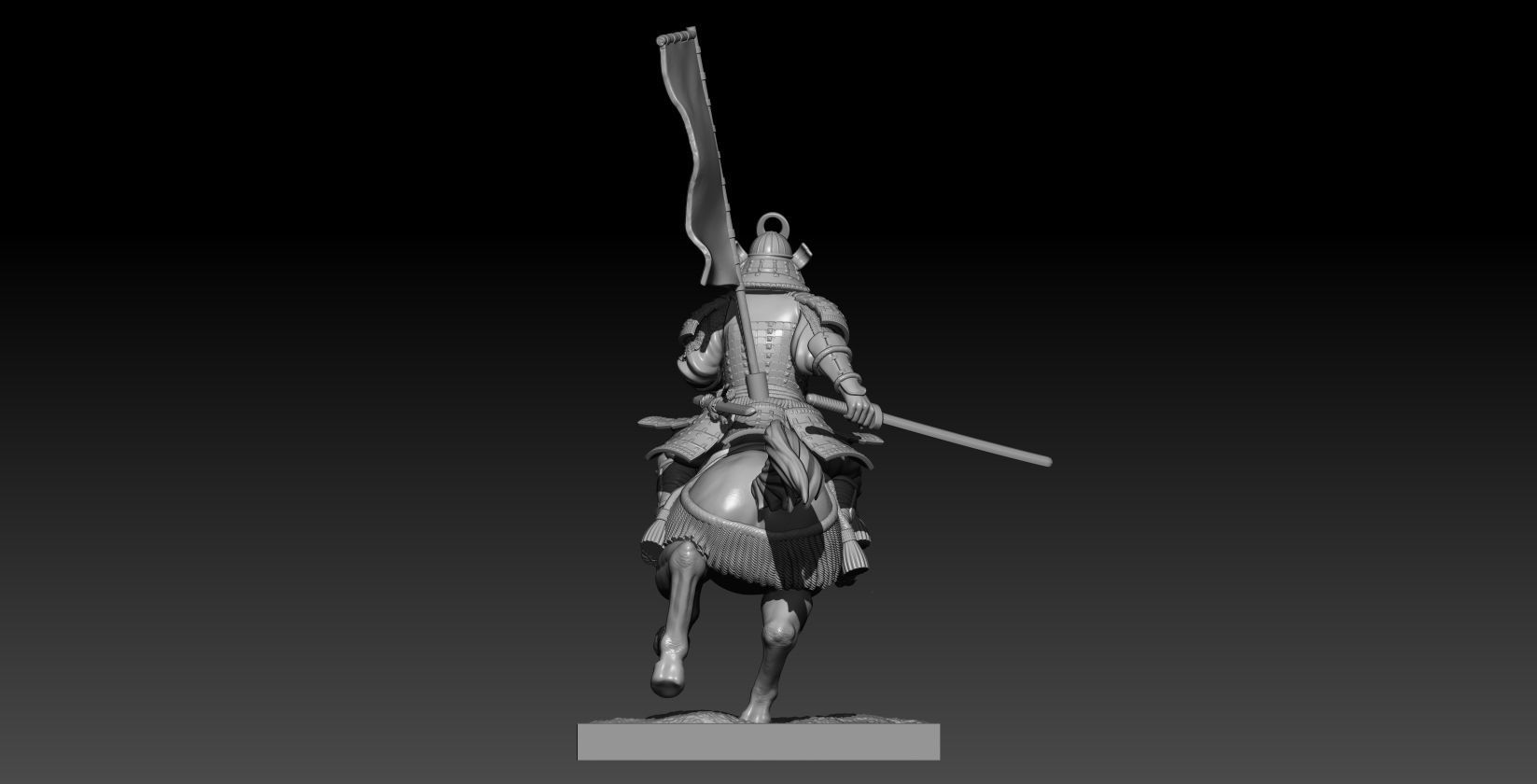 CAVARY SAMURAI - SENGOKU 3D model 3D printable | CGTrader