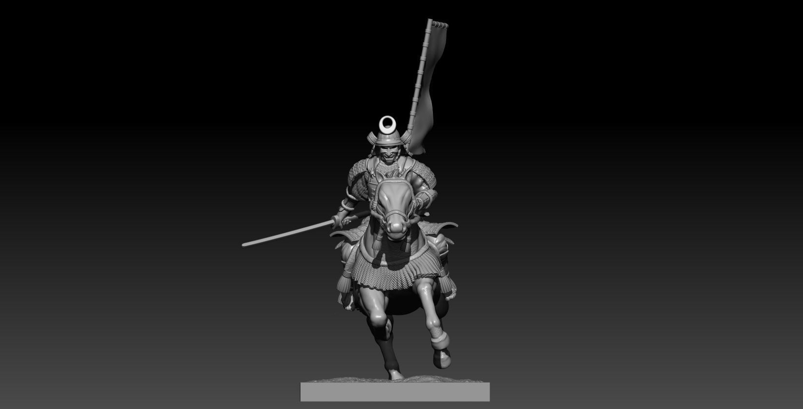 CAVARY SAMURAI - SENGOKU 3D model 3D printable | CGTrader