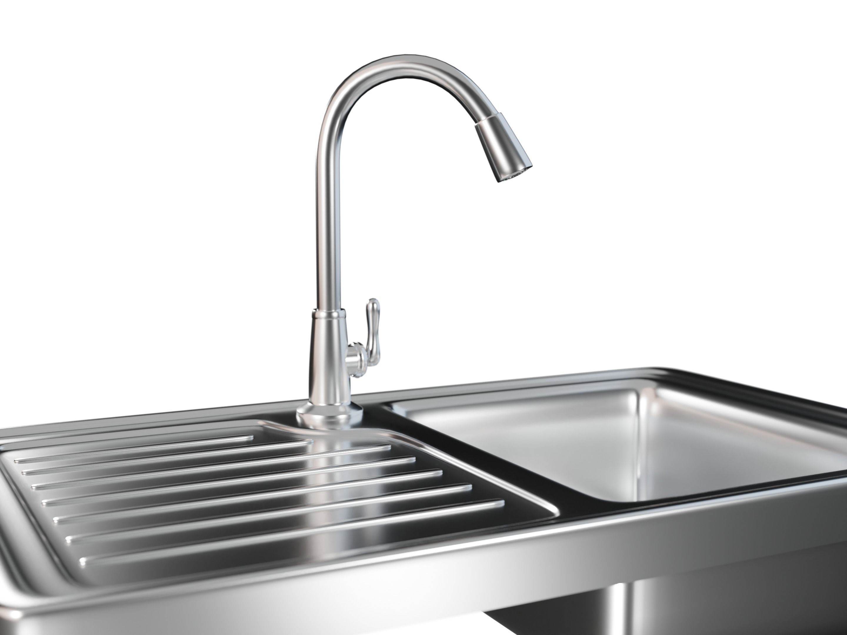 Kitchen sink 3D model | CGTrader