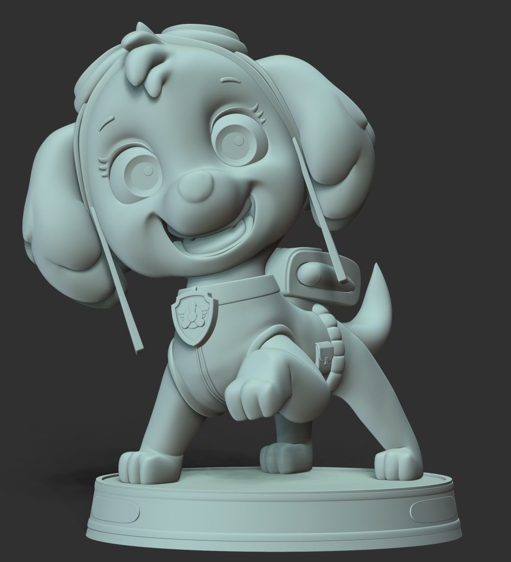 Skye - PAW Patrol 3D model 3D printable | CGTrader