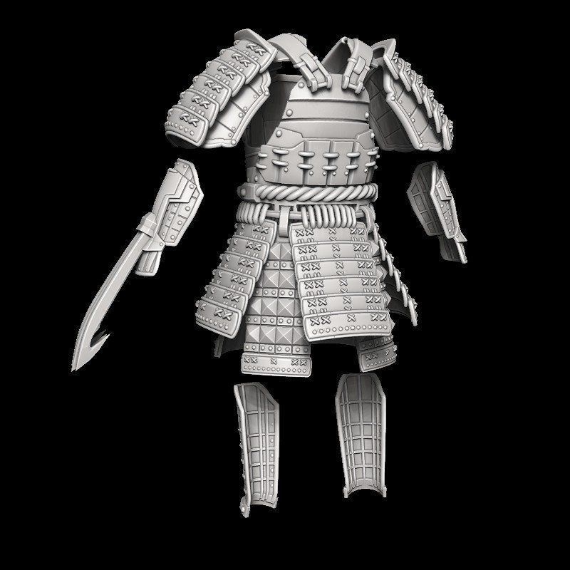 SAMURAI ARMOR 3D model | CGTrader