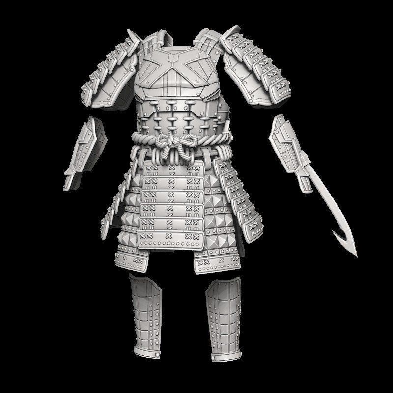 SAMURAI ARMOR 3D model | CGTrader