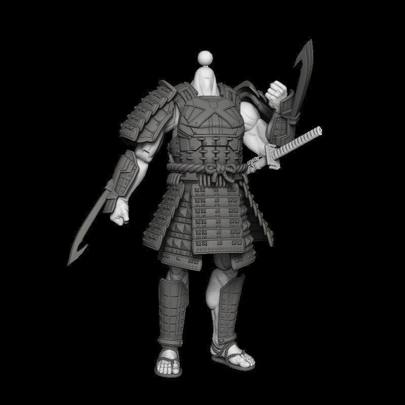 SAMURAI ARMOR 3D model | CGTrader