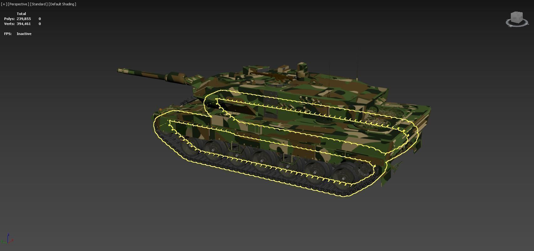 Leopard 2A Military Tank 3D model | CGTrader