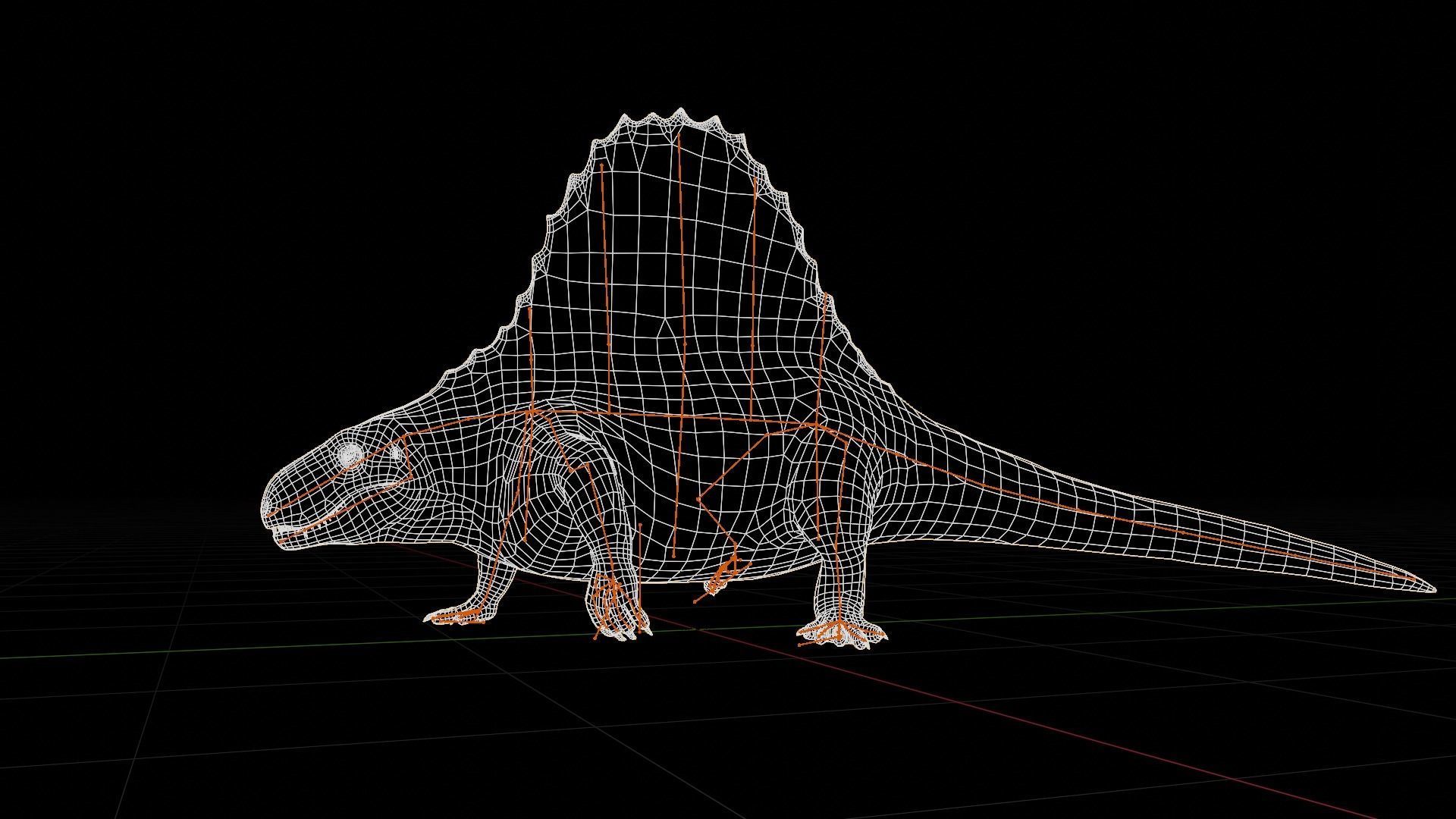3D model Dimetrodon - Prehistoric Synapsid VR / AR / low-poly | CGTrader 3D model Dimetrodon - Prehistoric Synapsid VR / AR / low-poly | CGTrader