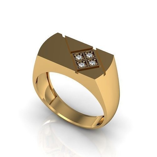 man ring 3D model 3D printable | CGTrader