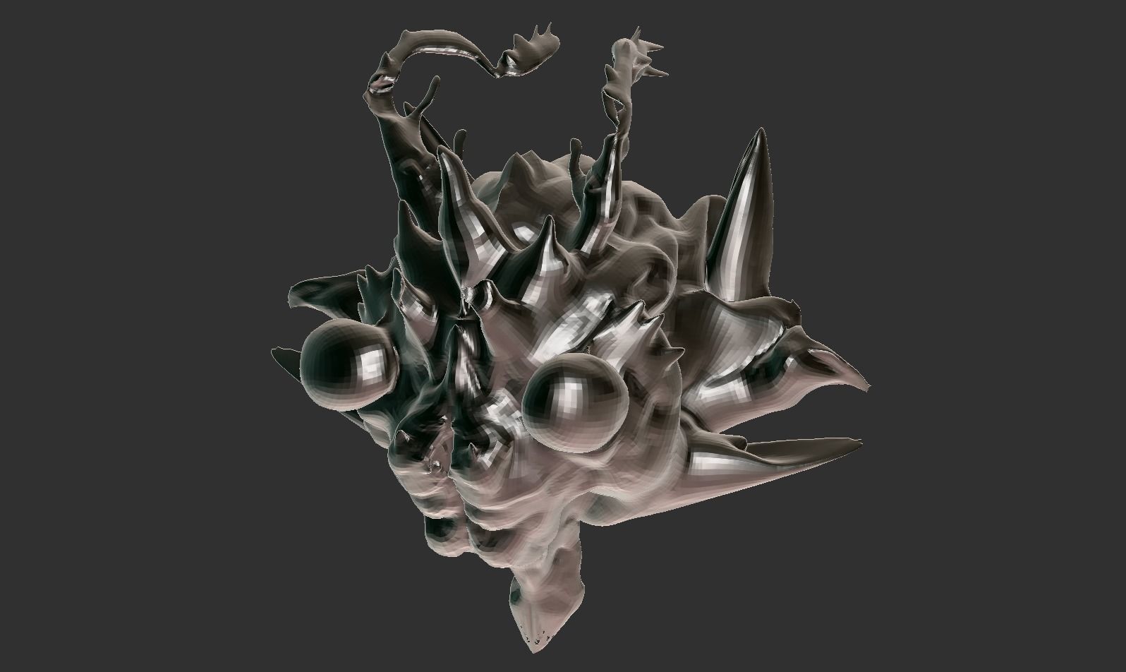 Insectoid Head free 3D model | CGTrader