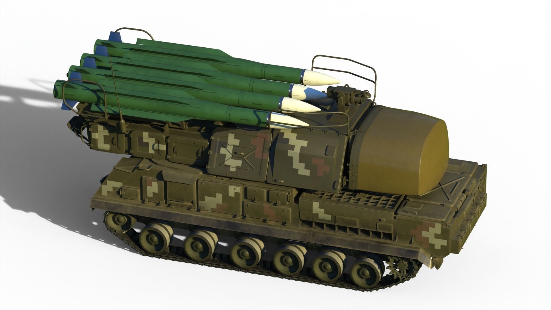 Buk M1 3D model | CGTrader