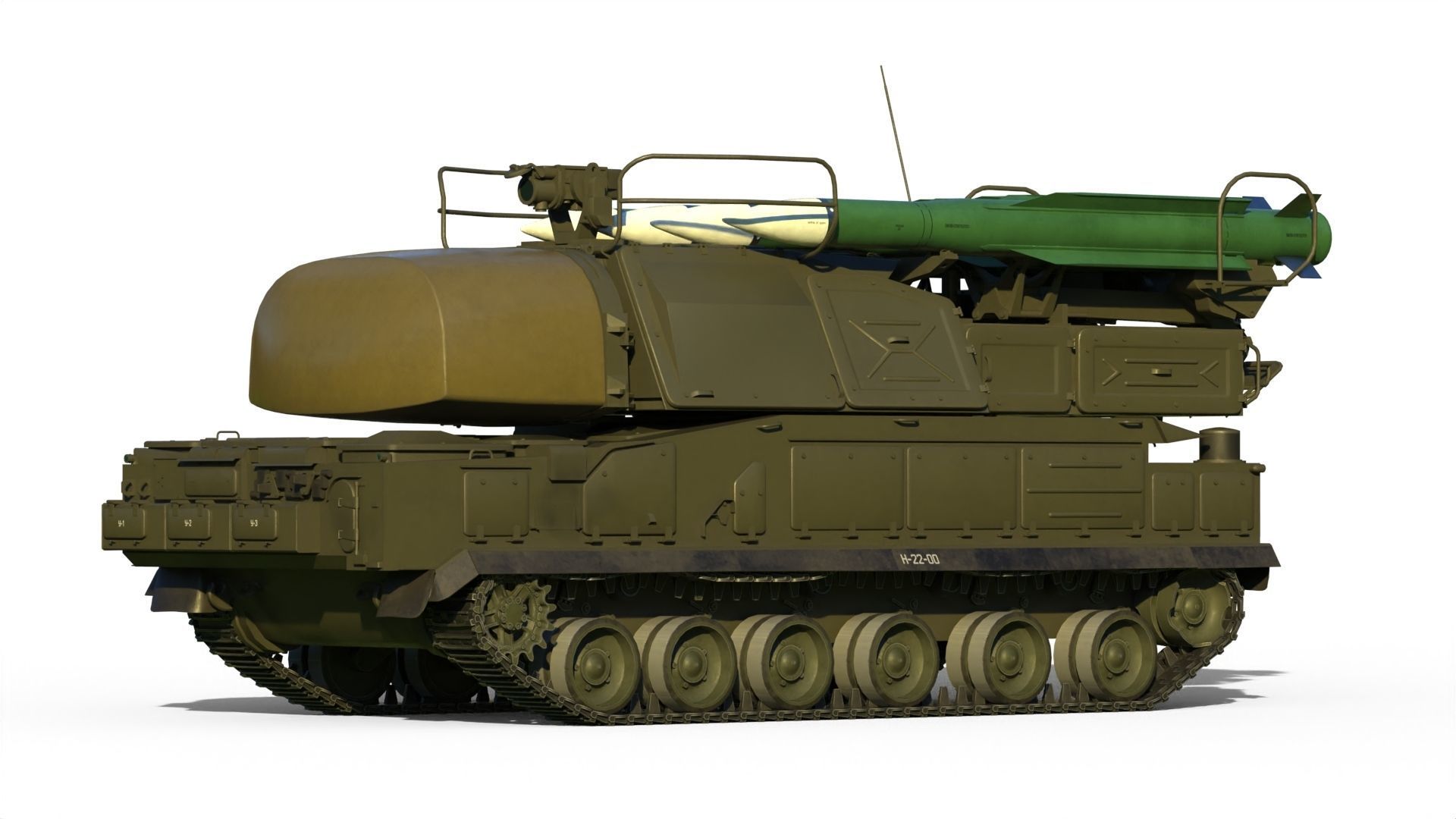 Buk M1 3D model | CGTrader