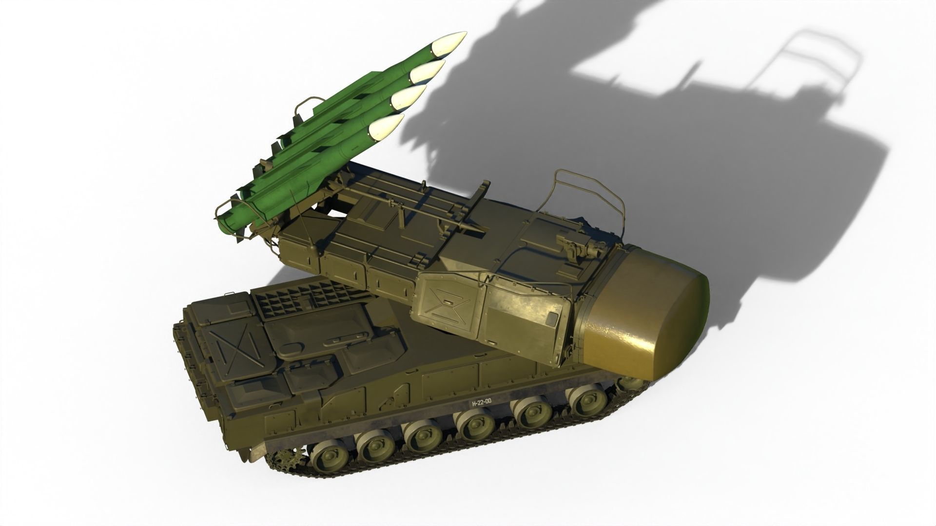 Buk M1 3D model | CGTrader