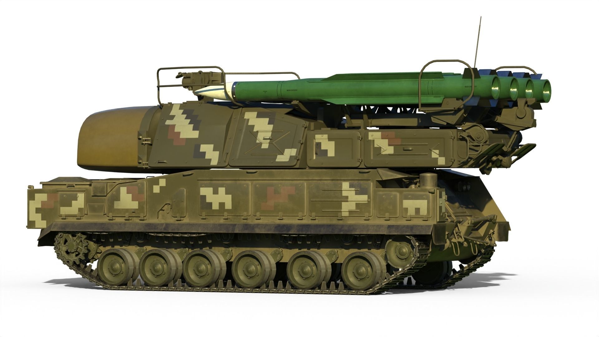 Buk M1 3D model | CGTrader