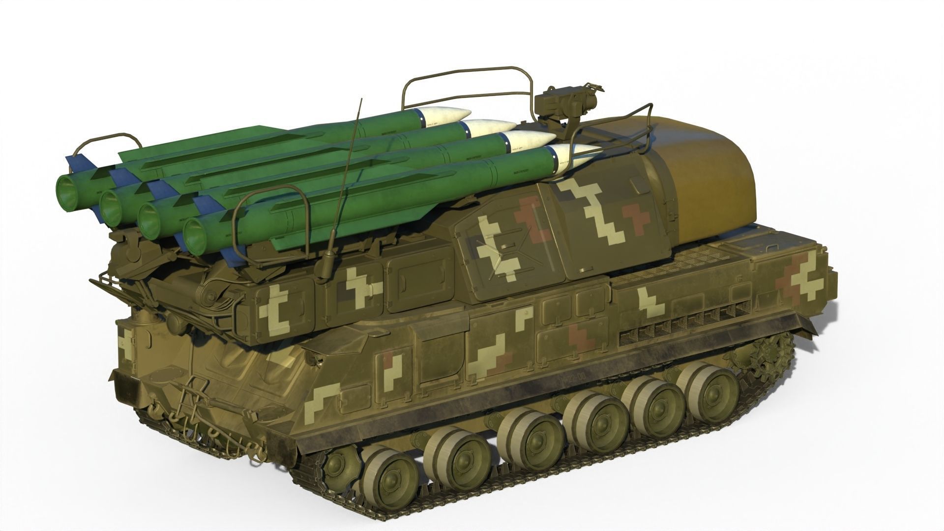 Buk M1 3D model | CGTrader