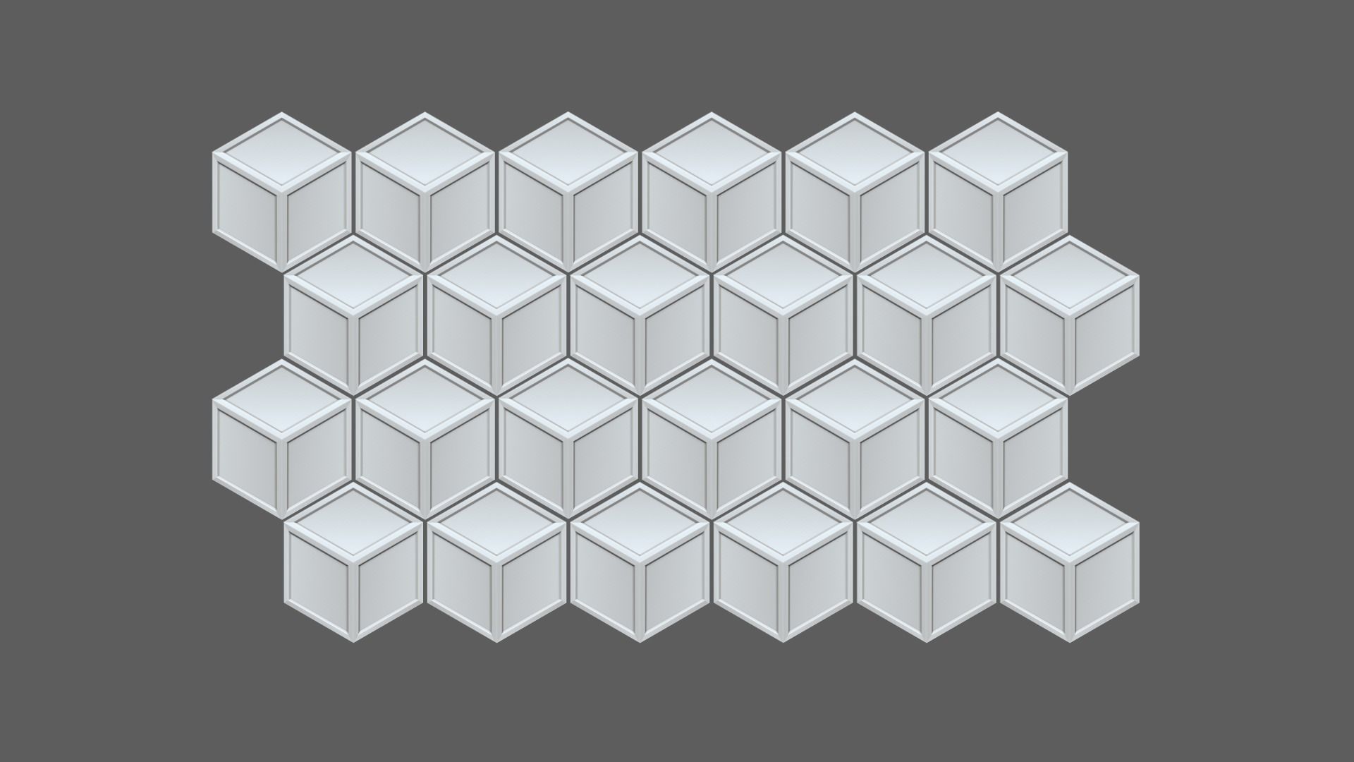 Hexagonal Wall Panel A01 - Interior Design Decoration free 3D model 3D ...