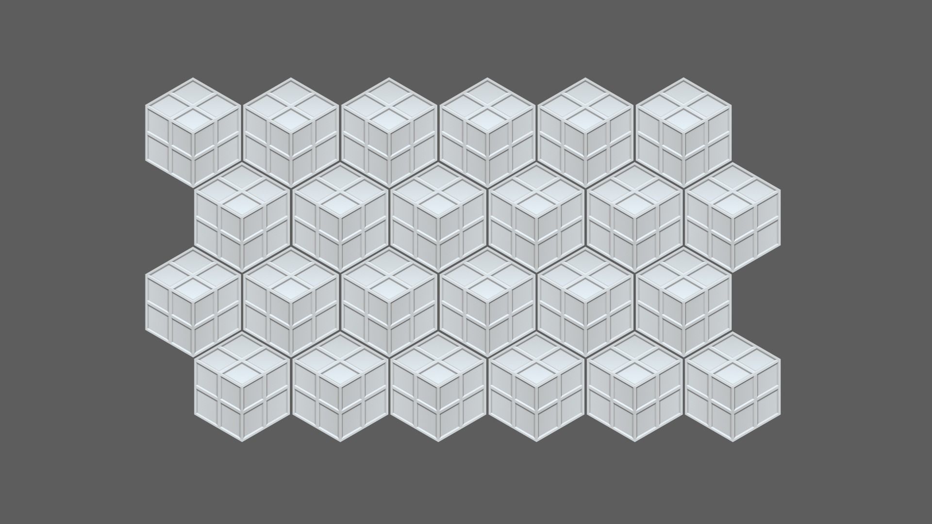 Hexagonal Wall Panel A04 - Interior Design Decoration 3D model 3D ...