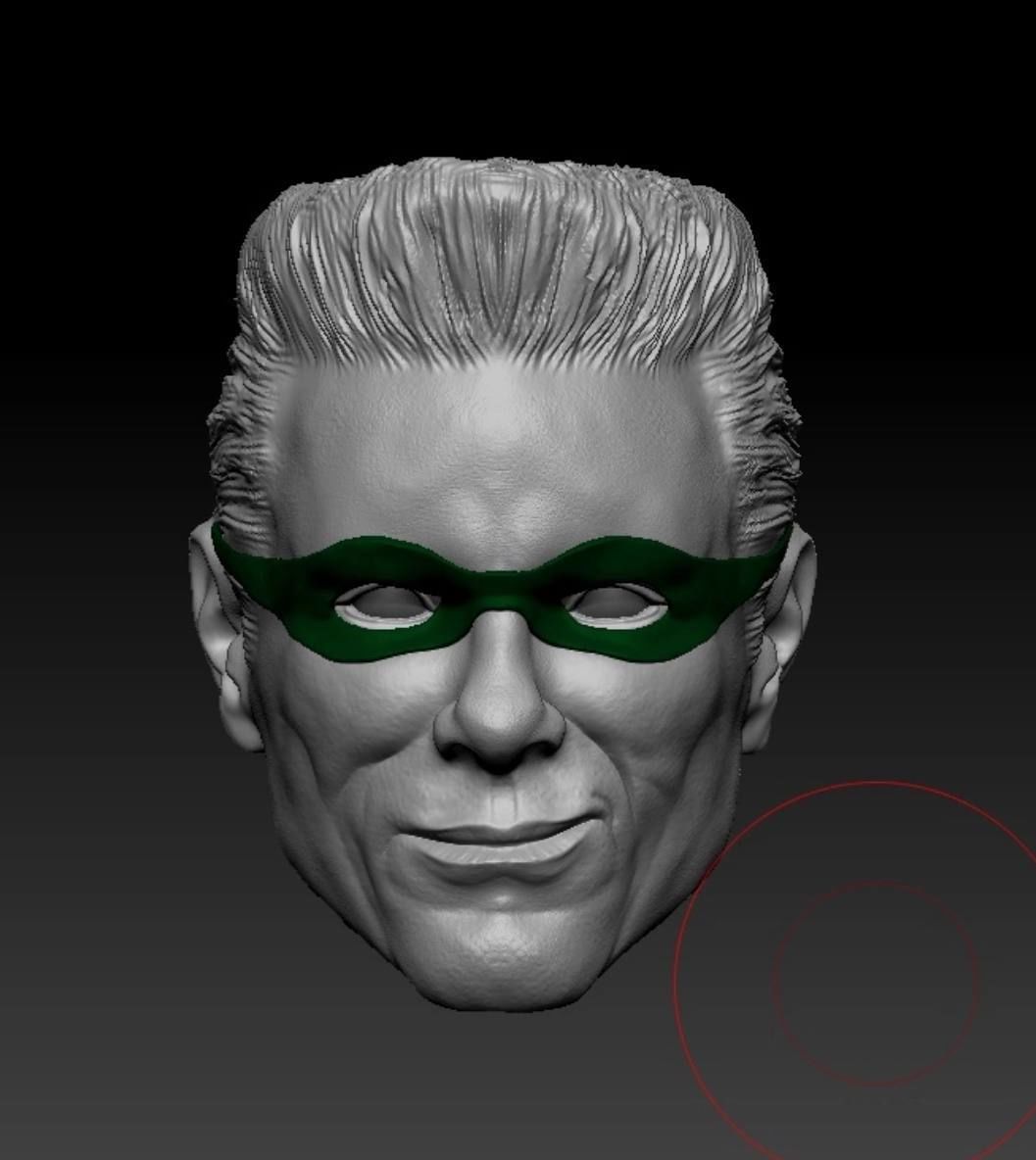 The Riddler Head sculpt pack for McFarlane toys figure 3D model 3D ...