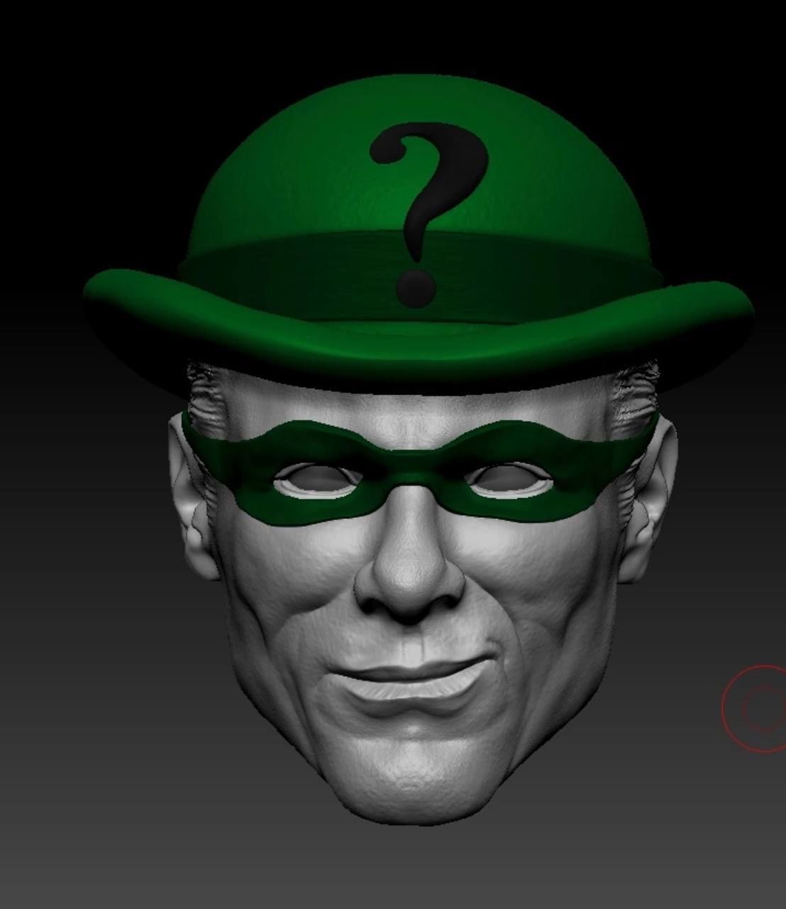 The Riddler Head sculpt pack for McFarlane toys figure 3D model 3D ...