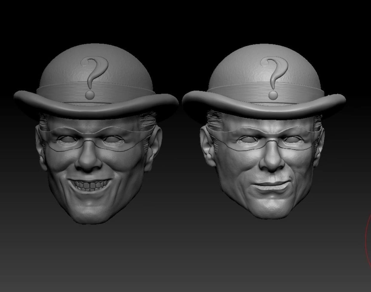 The Riddler Head sculpt pack for McFarlane toys figure 3D model 3D ...