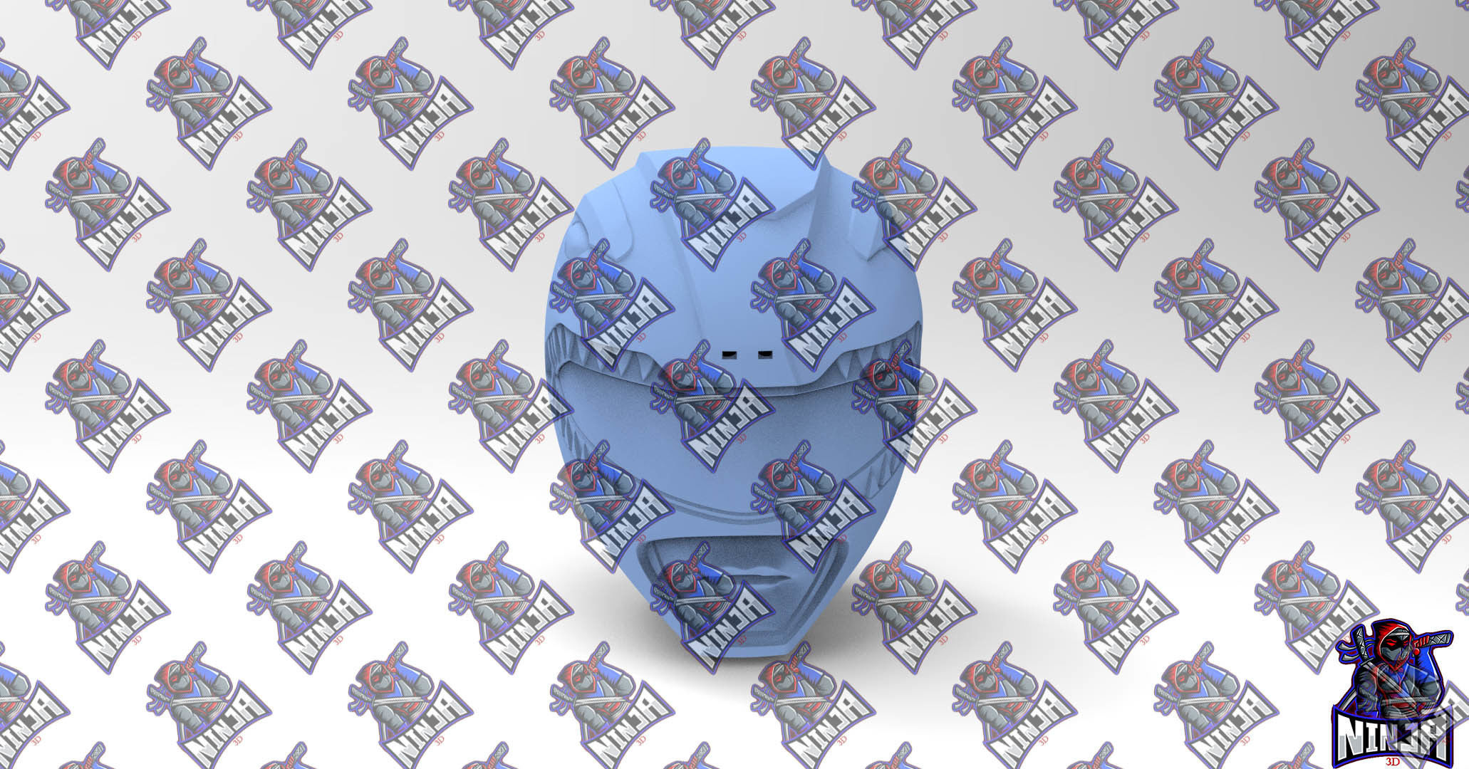 Power Rangers MMPR Red helmet ready to 3d print 3D model | CGTrader