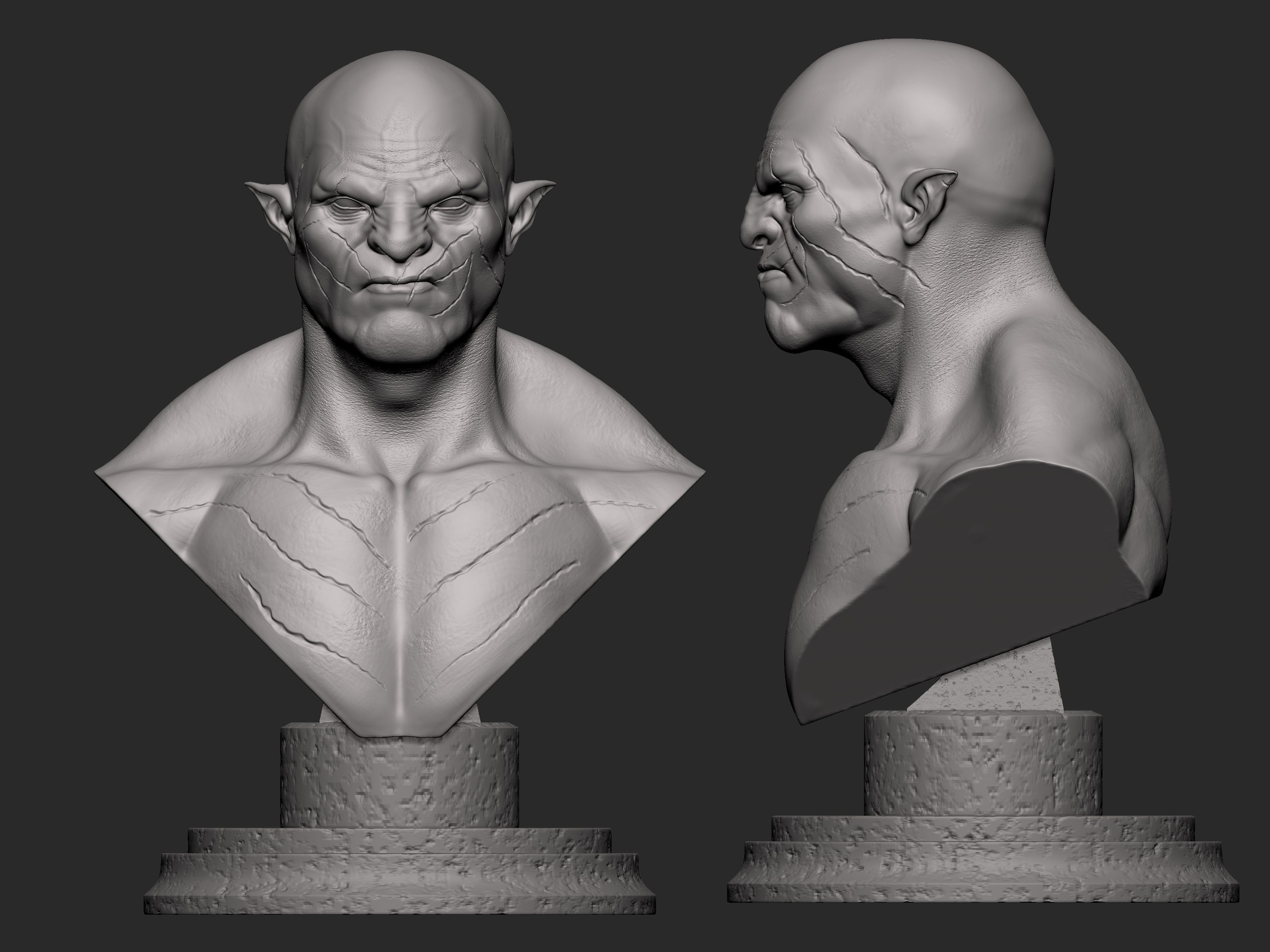 AZOG EL PROFANADOR 3D model 3D printable | CGTrader
