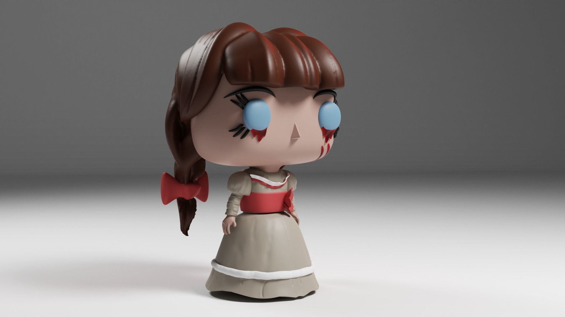 Annabelle funko pop 3D model | CGTrader