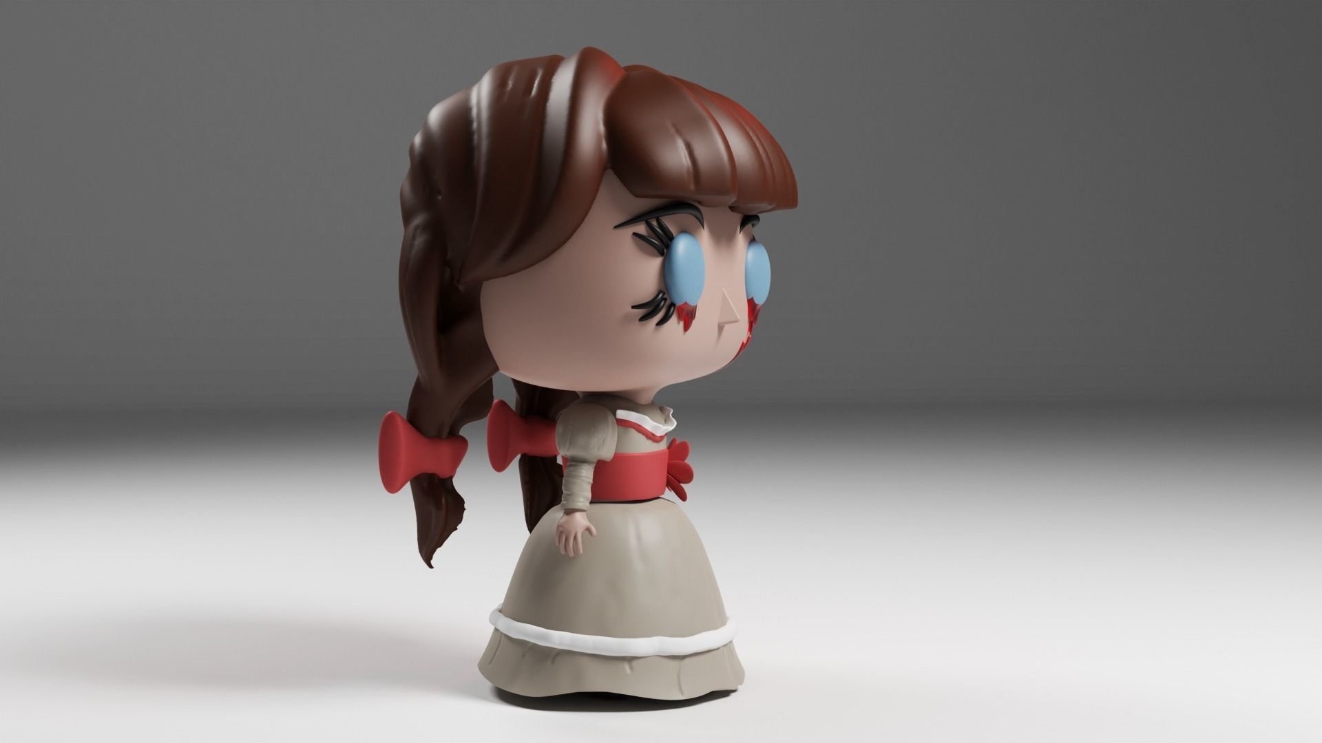 Annabelle funko pop 3D model | CGTrader