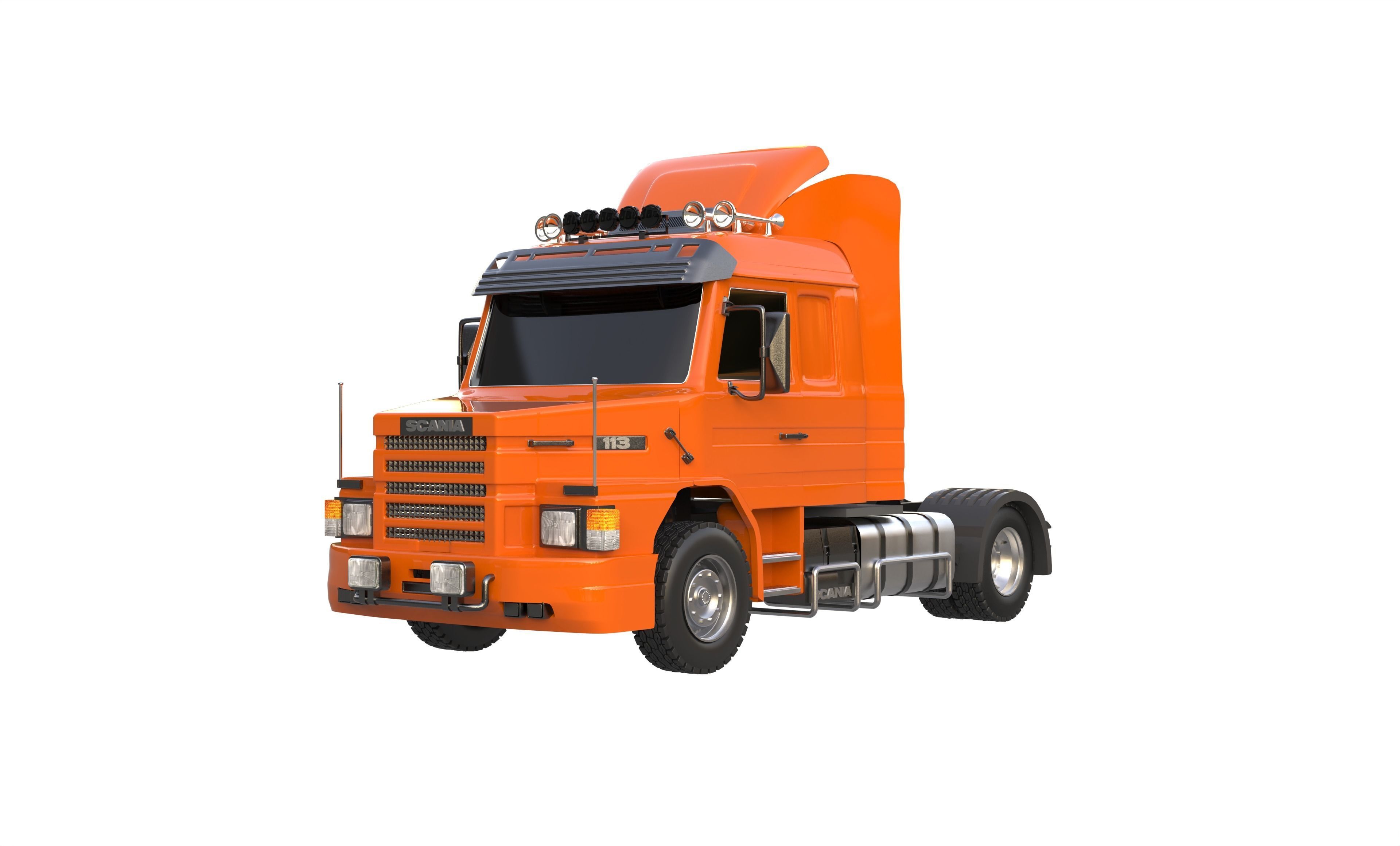 SCANIA T 113 H 1993 TRUCK 3D model 3D printable | CGTrader