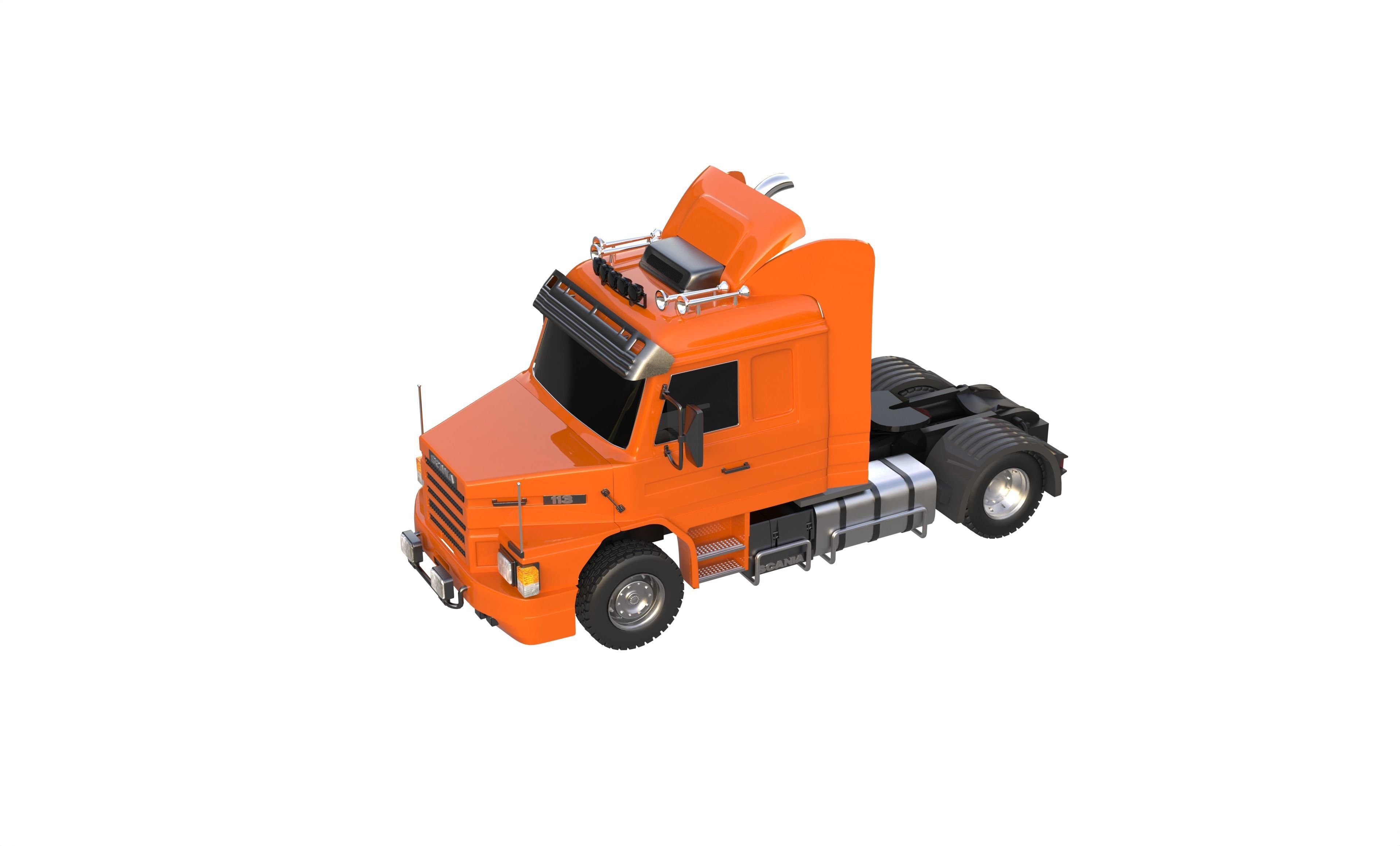 SCANIA T 113 H 1993 TRUCK 3D model 3D printable | CGTrader