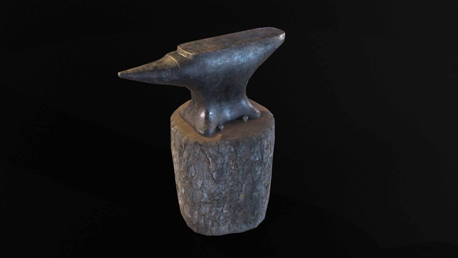 3D model Old Medieval Anvil VR / AR / low-poly | CGTrader