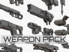 Mecha hard surface weapons collection | CGTrader