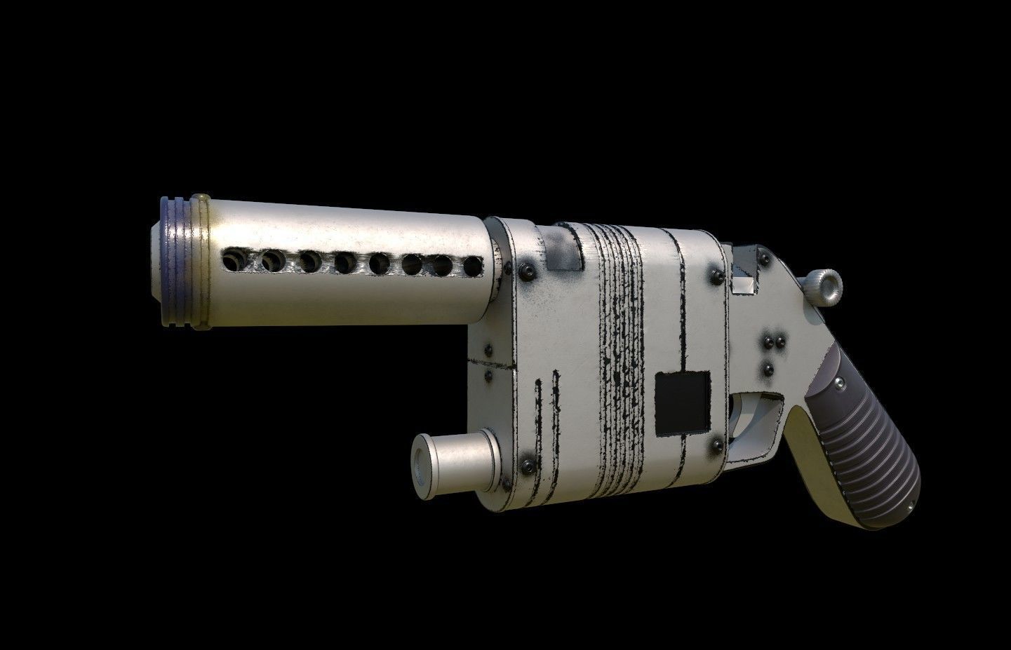 Rey Skywalker Blaster Star Wars Blaster 3d digital download 3D model 3D ...