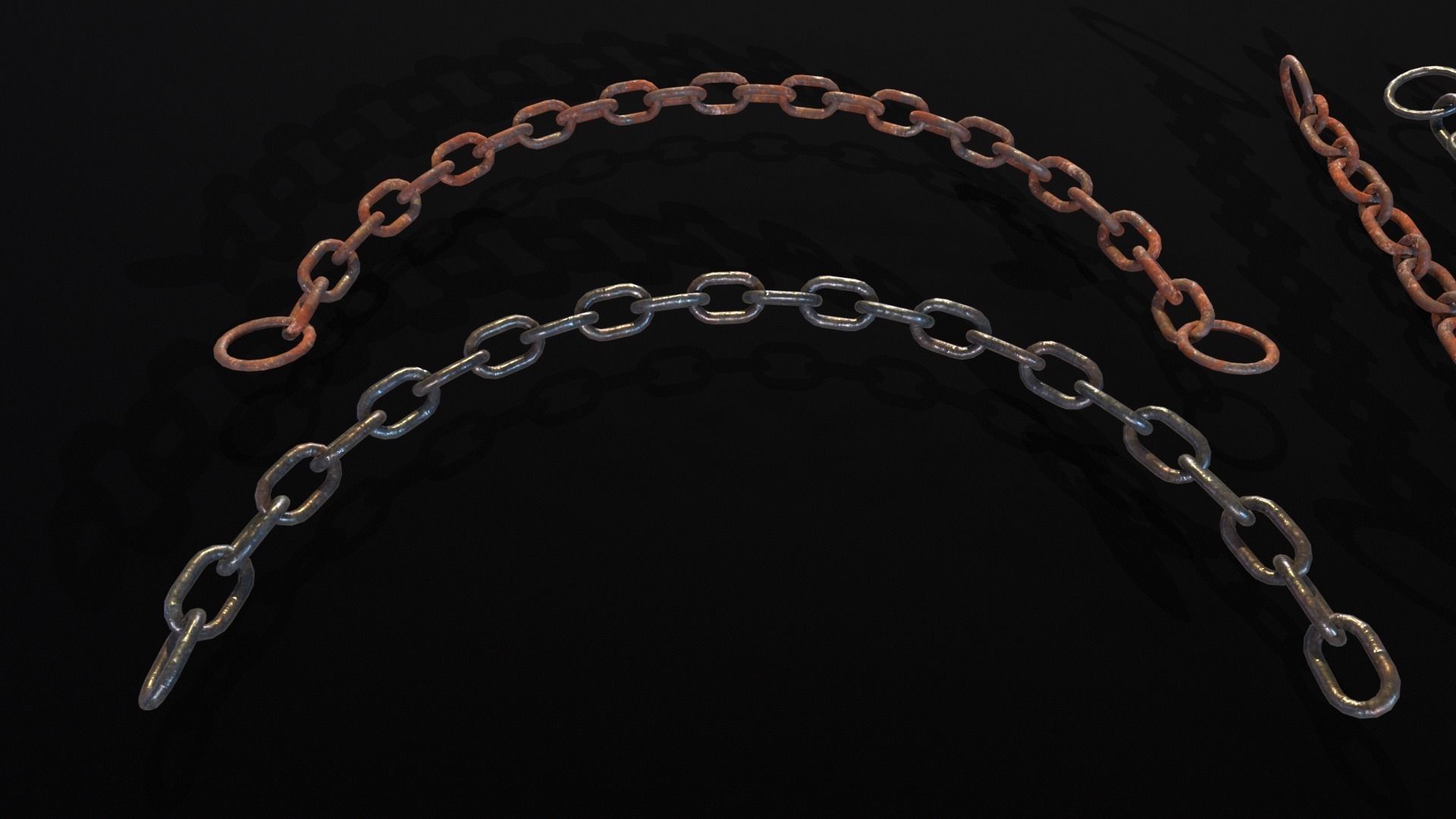 3D model Chain Modular Set VR / AR / low-poly | CGTrader