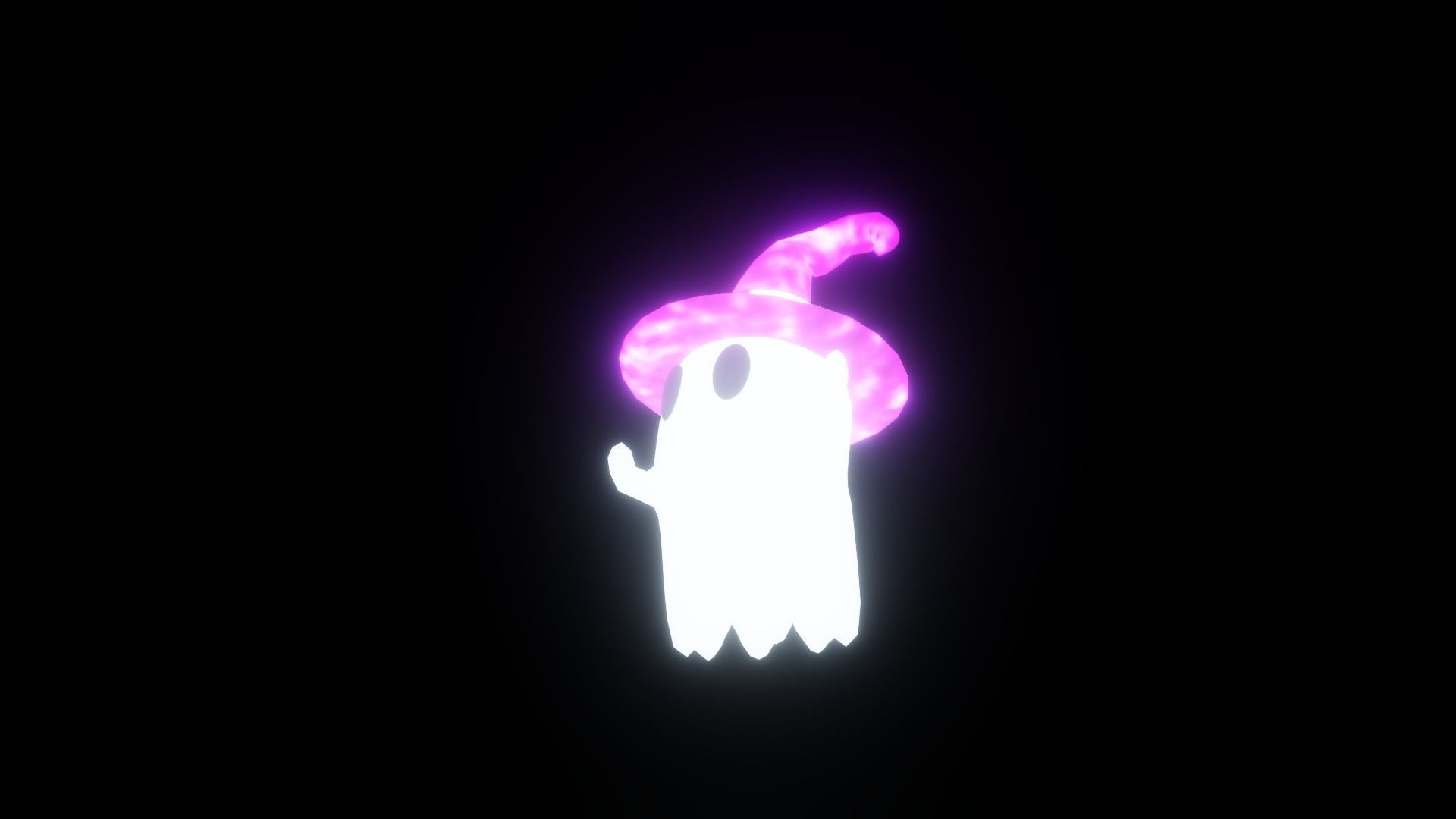 Cartoon Ghost rigged by AkairoJhon free 3D model rigged | CGTrader
