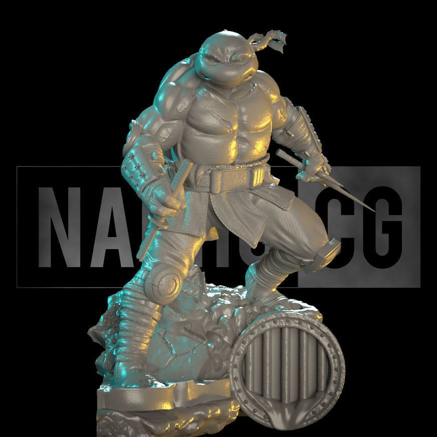 Fan art of TMNT Last Ronin - Standalone 3D model 3D printable | CGTrader