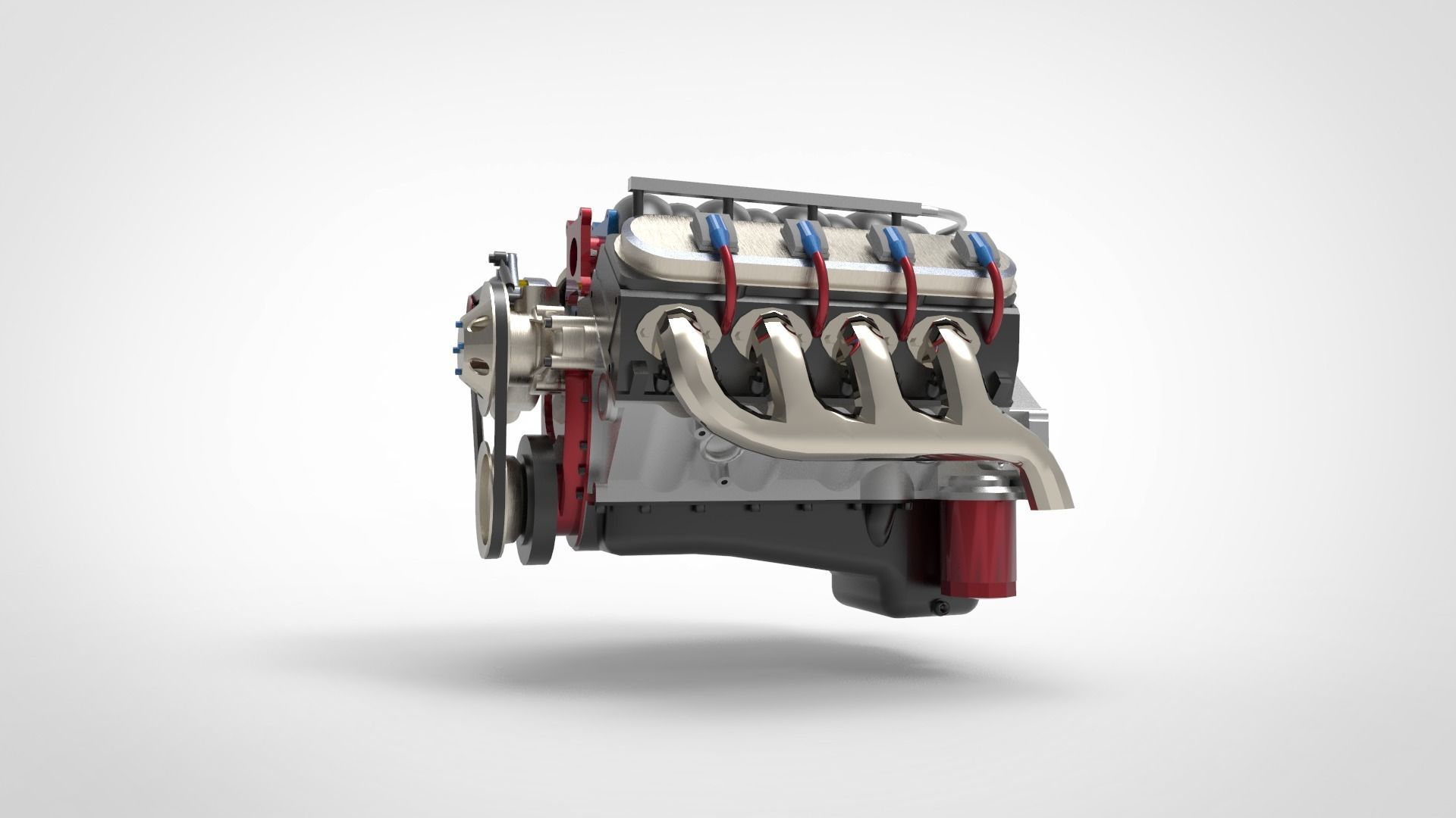 3D model diesel engine sports car VR / AR / low-poly | CGTrader