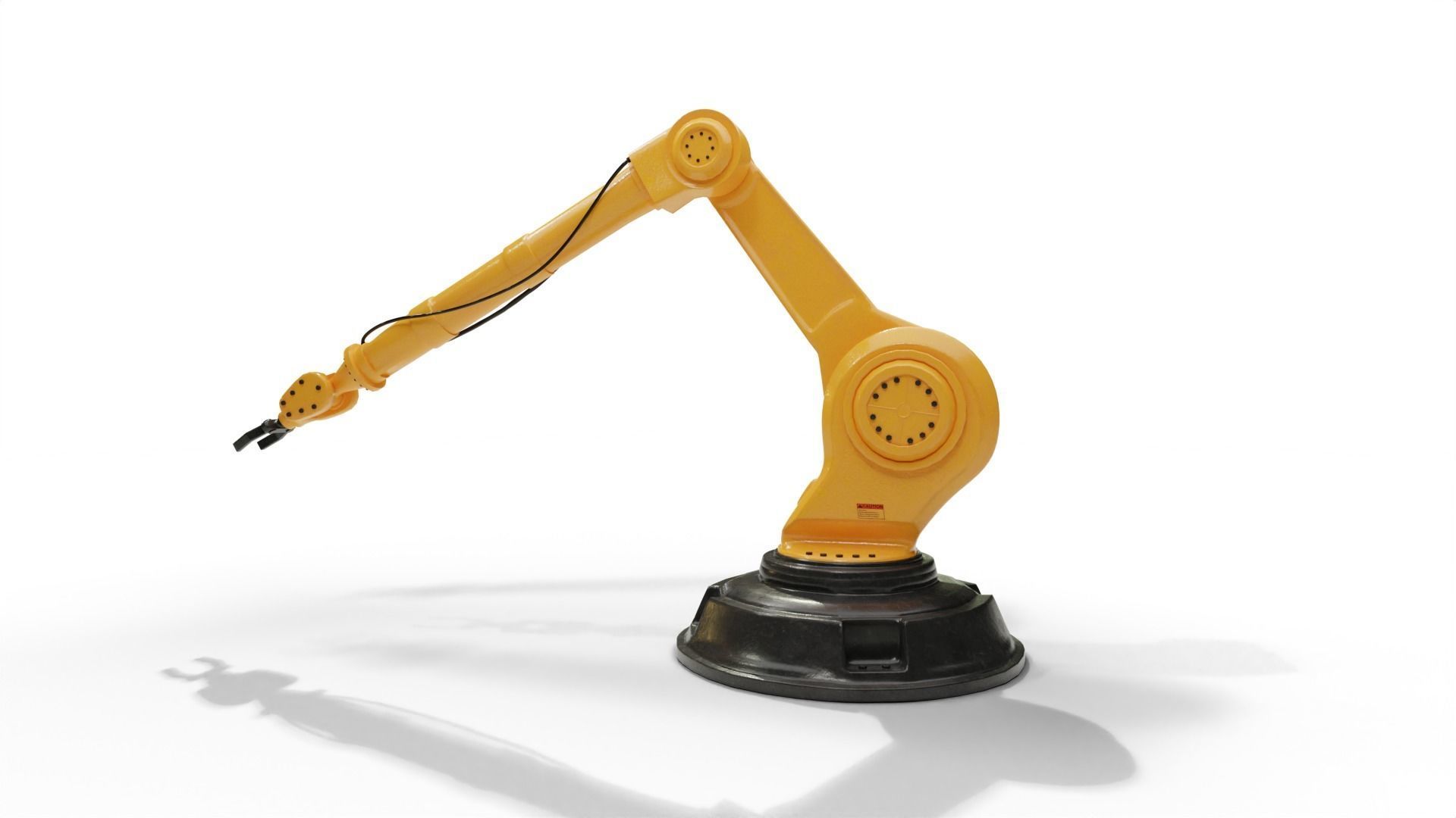 Industrial robot arm free 3D model | CGTrader