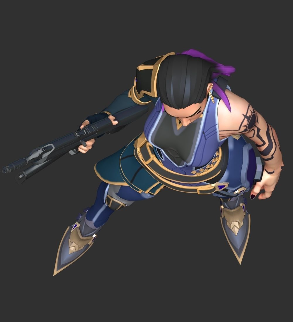 Valorant - Reyna 3D model 3D printable | CGTrader