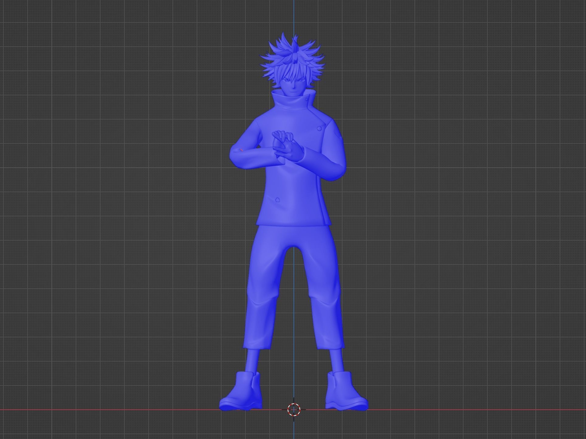 Megumi Fushiguro - Jujutsu Kaisen 3D model rigged | CGTrader