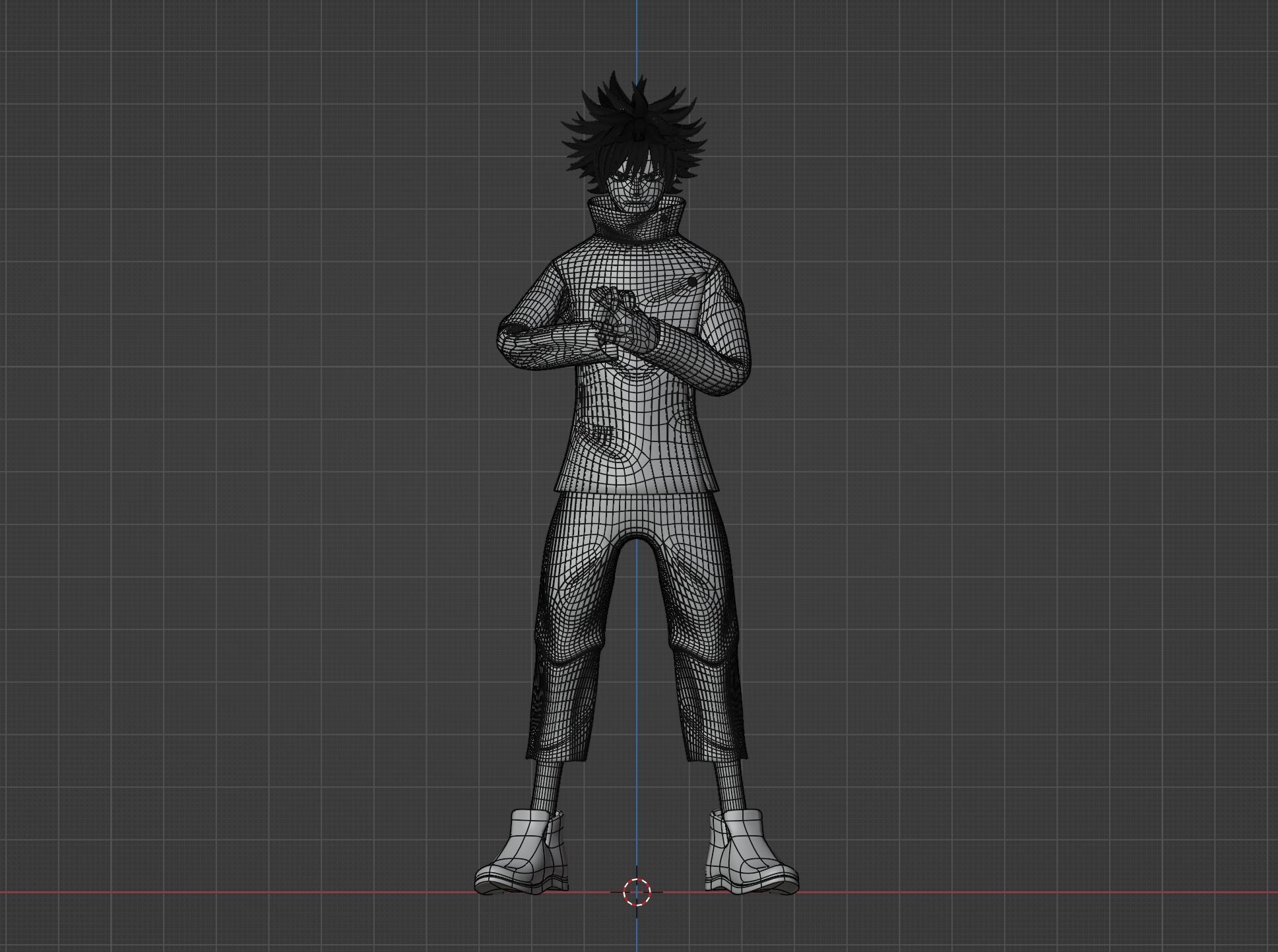 Megumi Fushiguro - Jujutsu Kaisen 3D model rigged | CGTrader