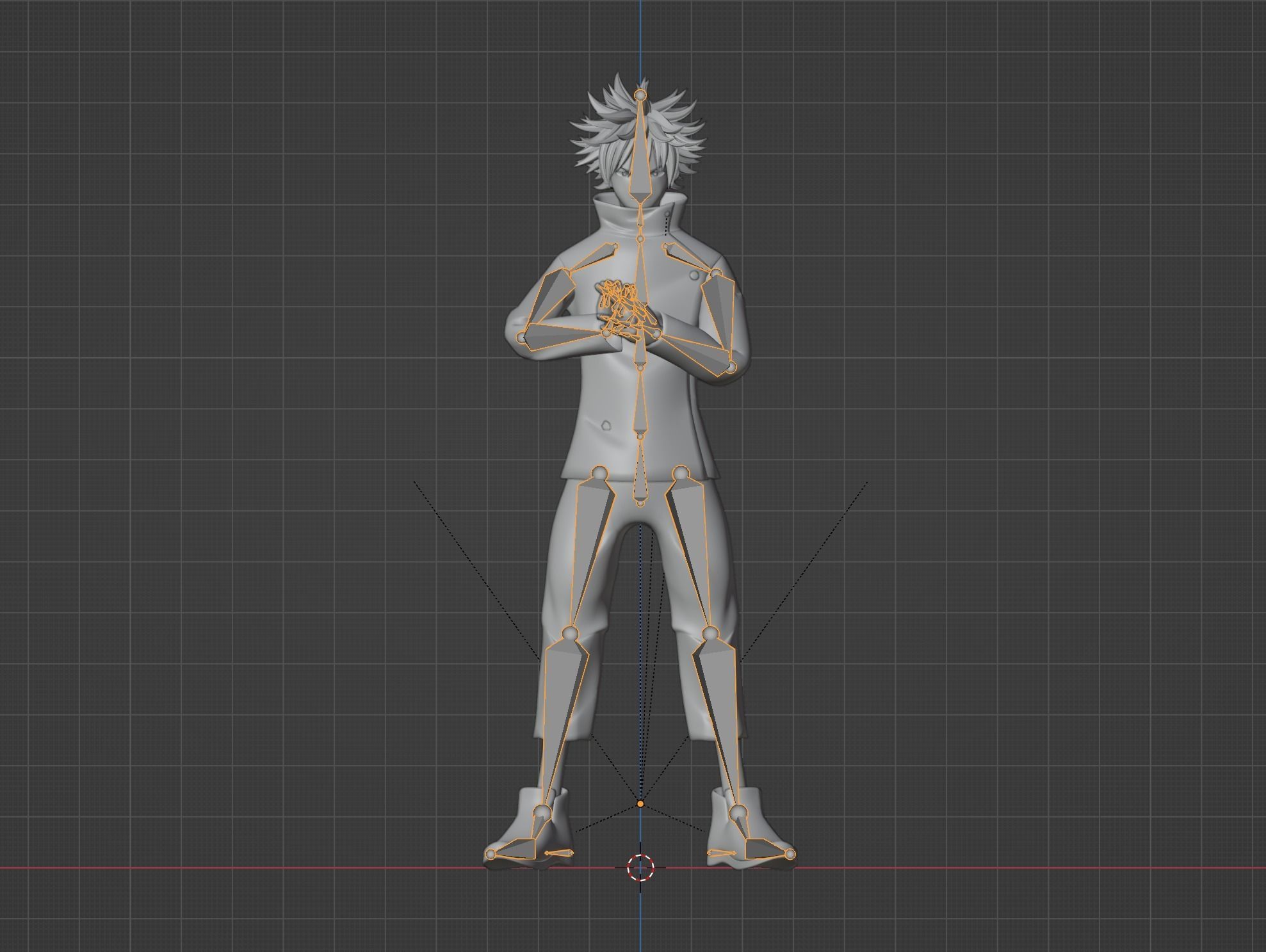 Megumi Fushiguro - Jujutsu Kaisen 3D model rigged | CGTrader