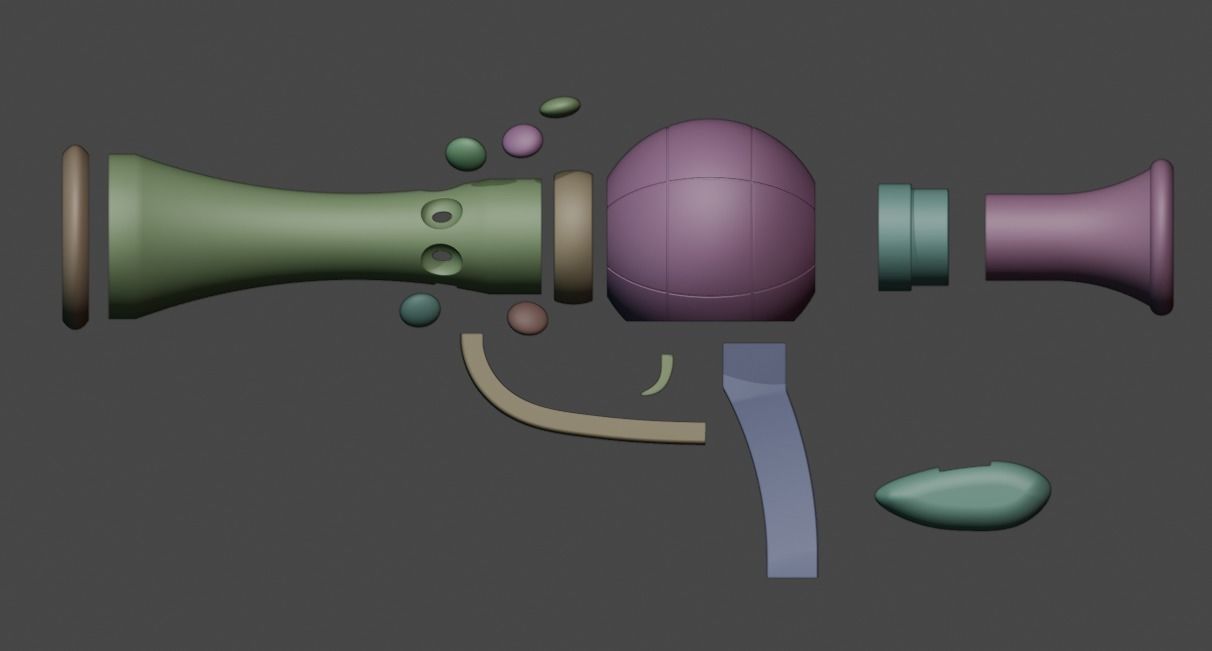 One piece Nami Egghead cosplay weapon 3D model 3D printable | CGTrader