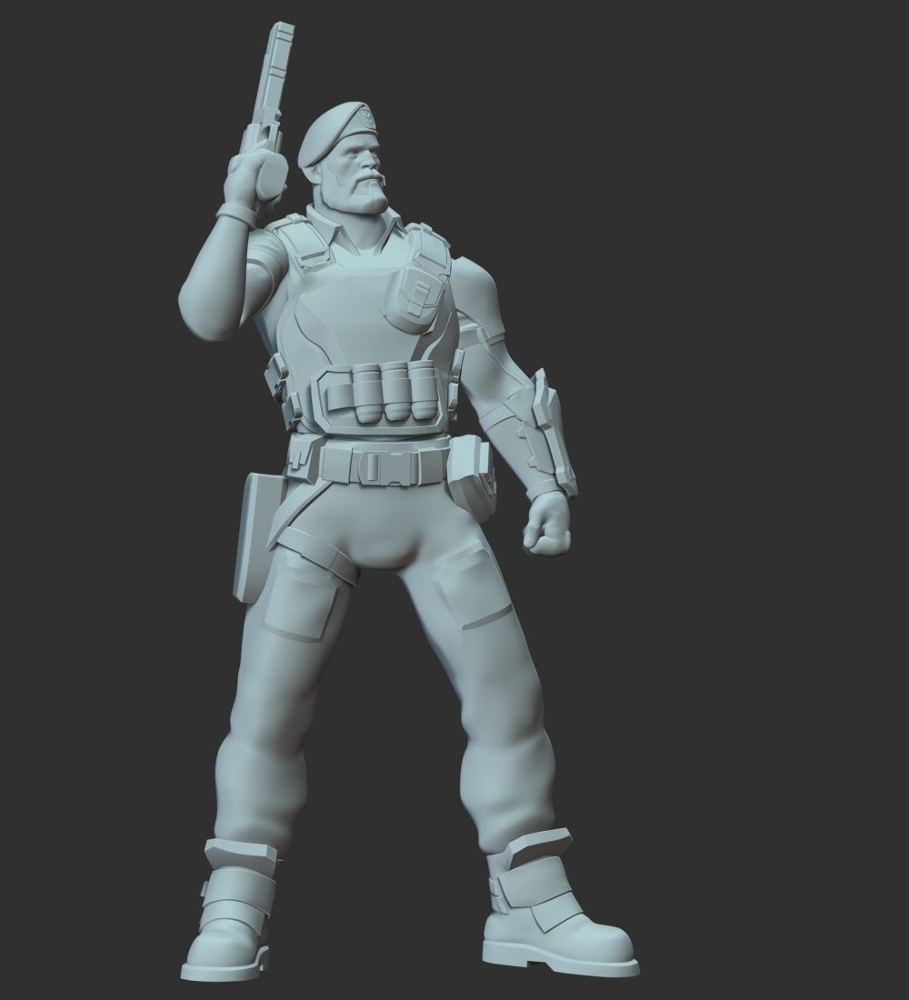 Valorant - Brimstone 3D model 3D printable | CGTrader