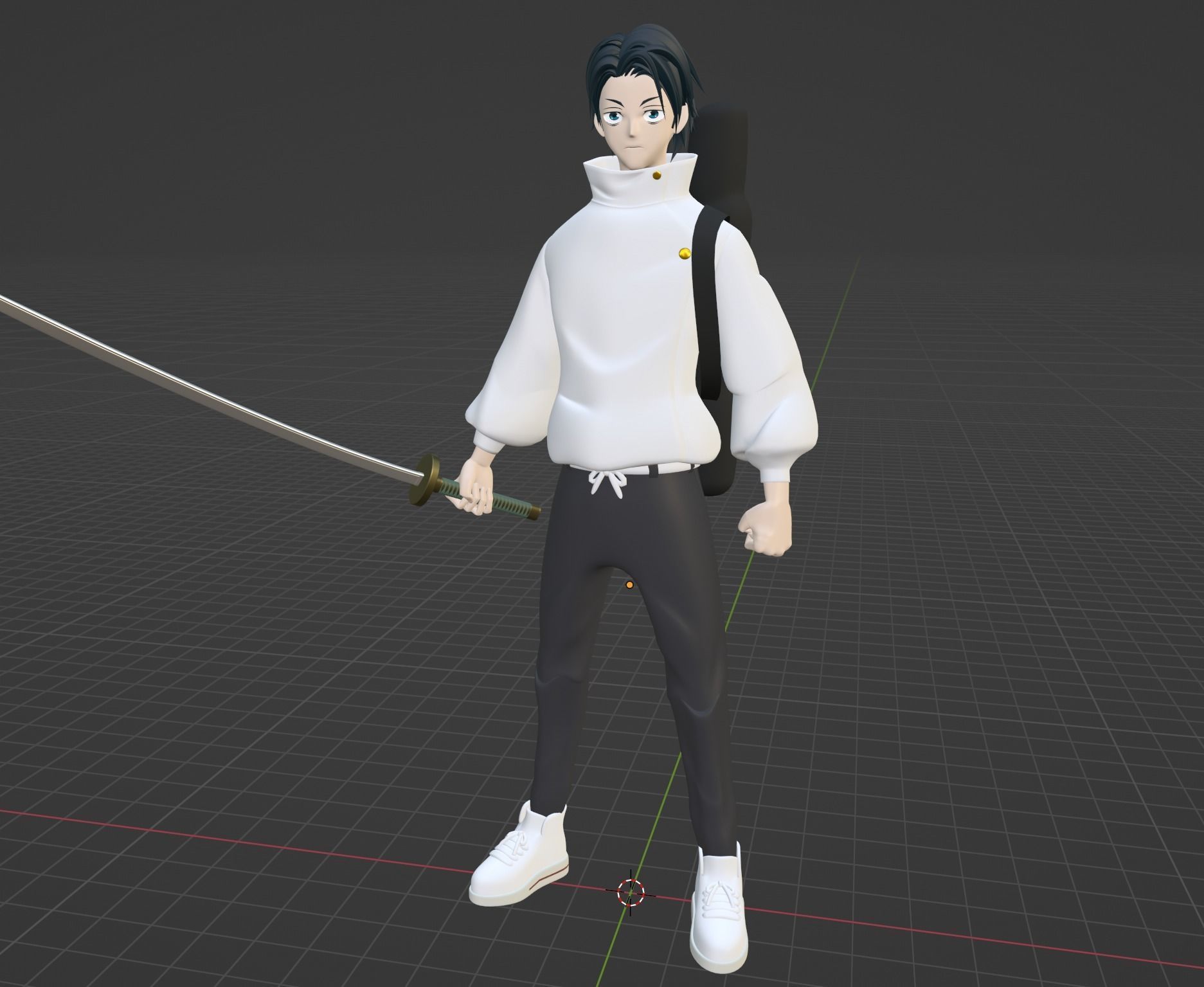 Yuta Okkotsu - Jujutsu Kaisen 3D model rigged | CGTrader