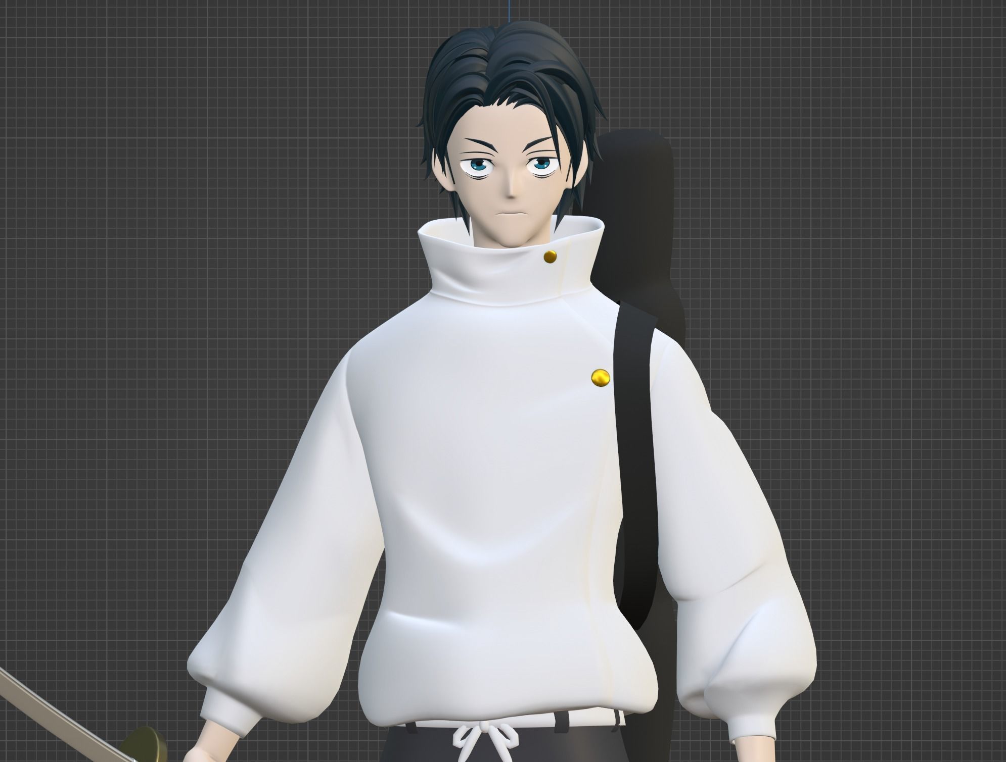 Yuta Okkotsu - Jujutsu Kaisen 3D model rigged | CGTrader