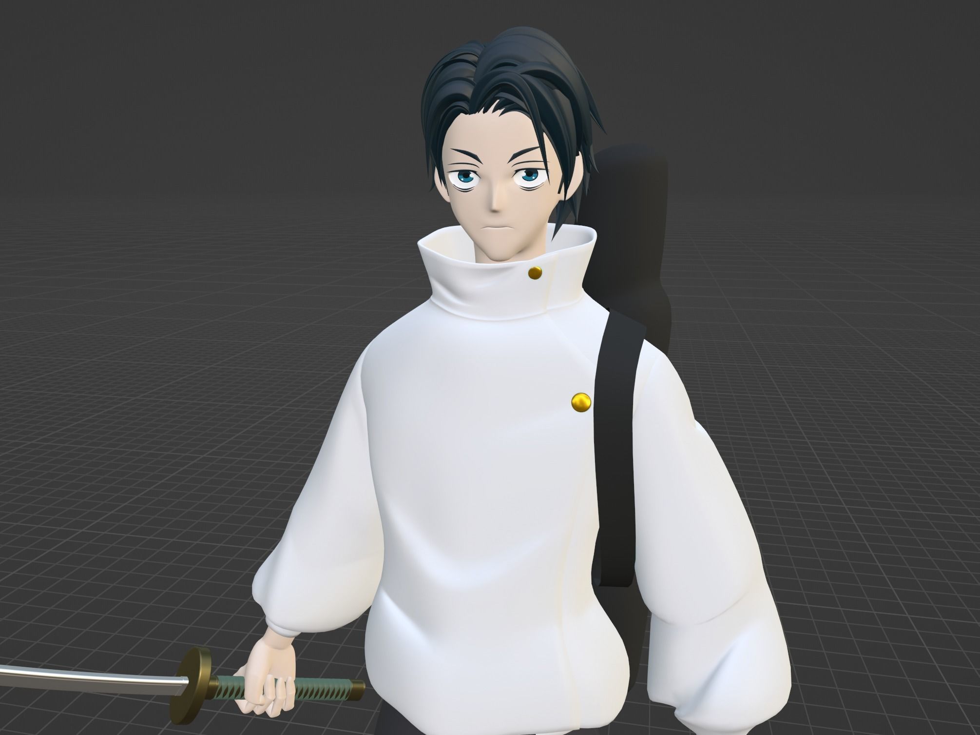 Yuta Okkotsu - Jujutsu Kaisen 3D model rigged | CGTrader