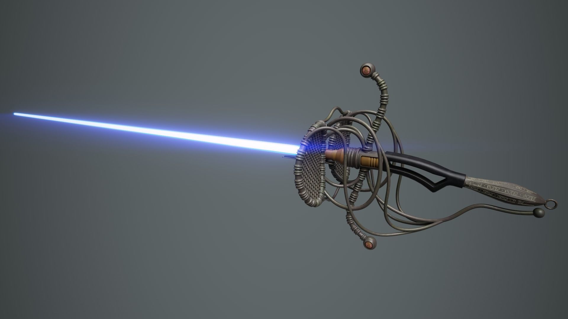 3D model Rapier Lightsaber VR / AR / low-poly | CGTrader