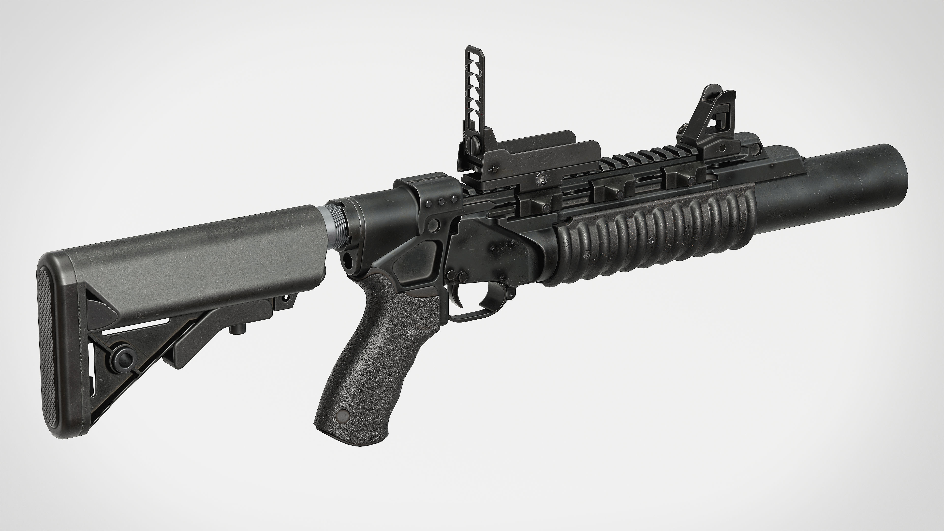 3D model Standalone Rail Mounted M203 VR / AR / low-poly | CGTrader