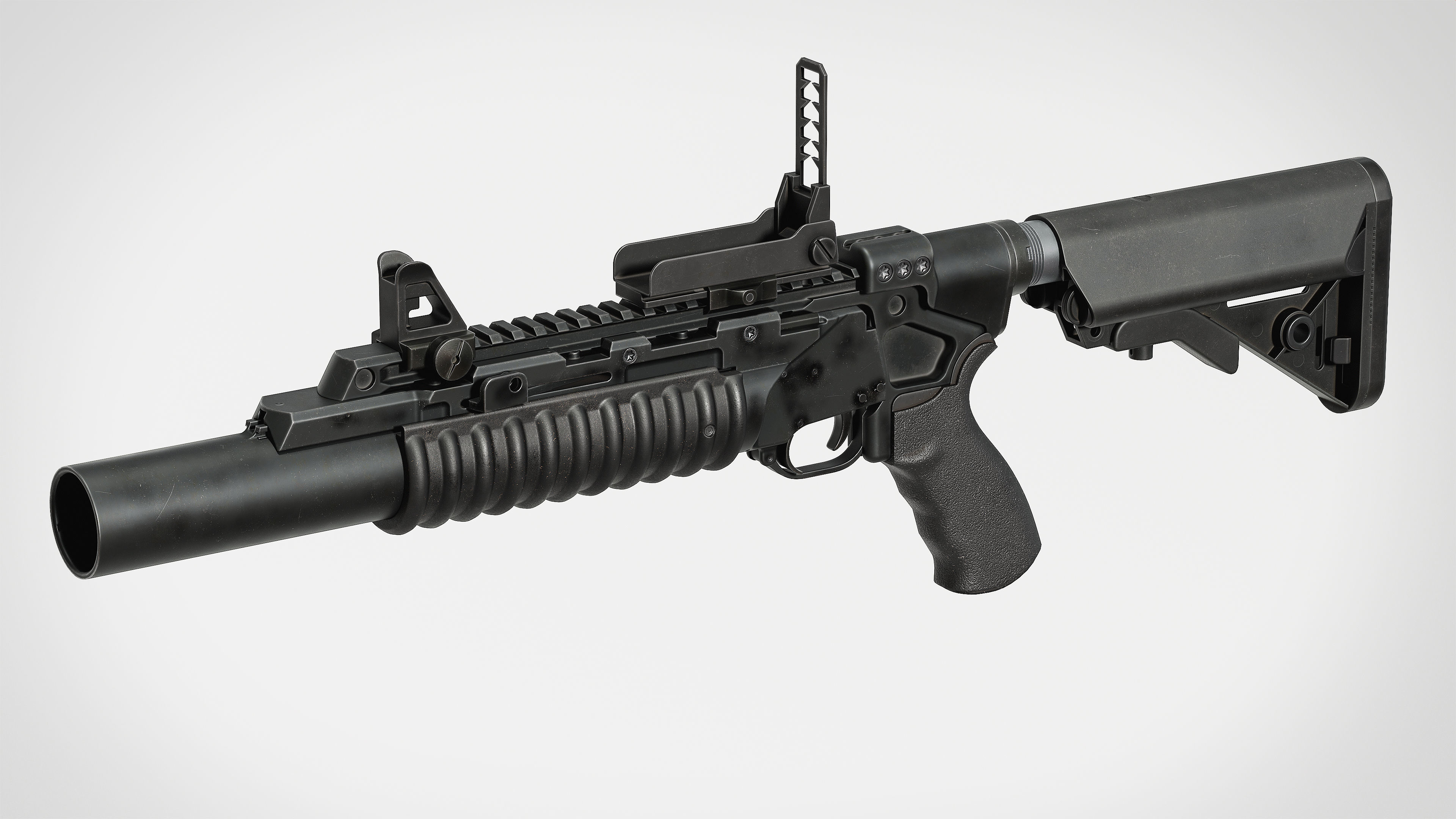 3D model Standalone Rail Mounted M203 VR / AR / low-poly | CGTrader