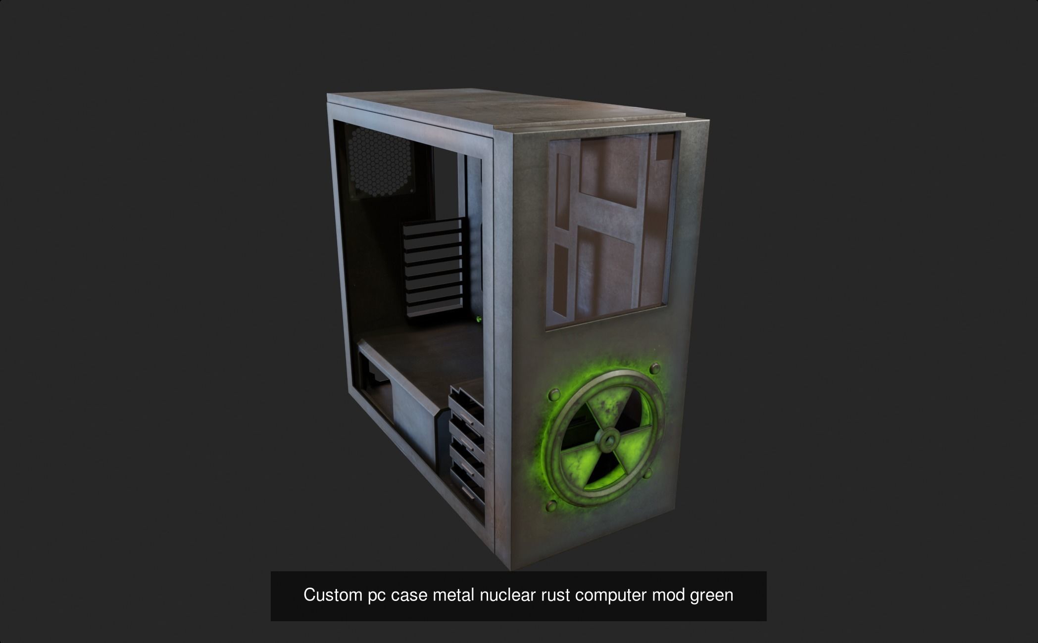 pc case rgb collection computer mod pack lowpoly VR / AR / low-poly ...