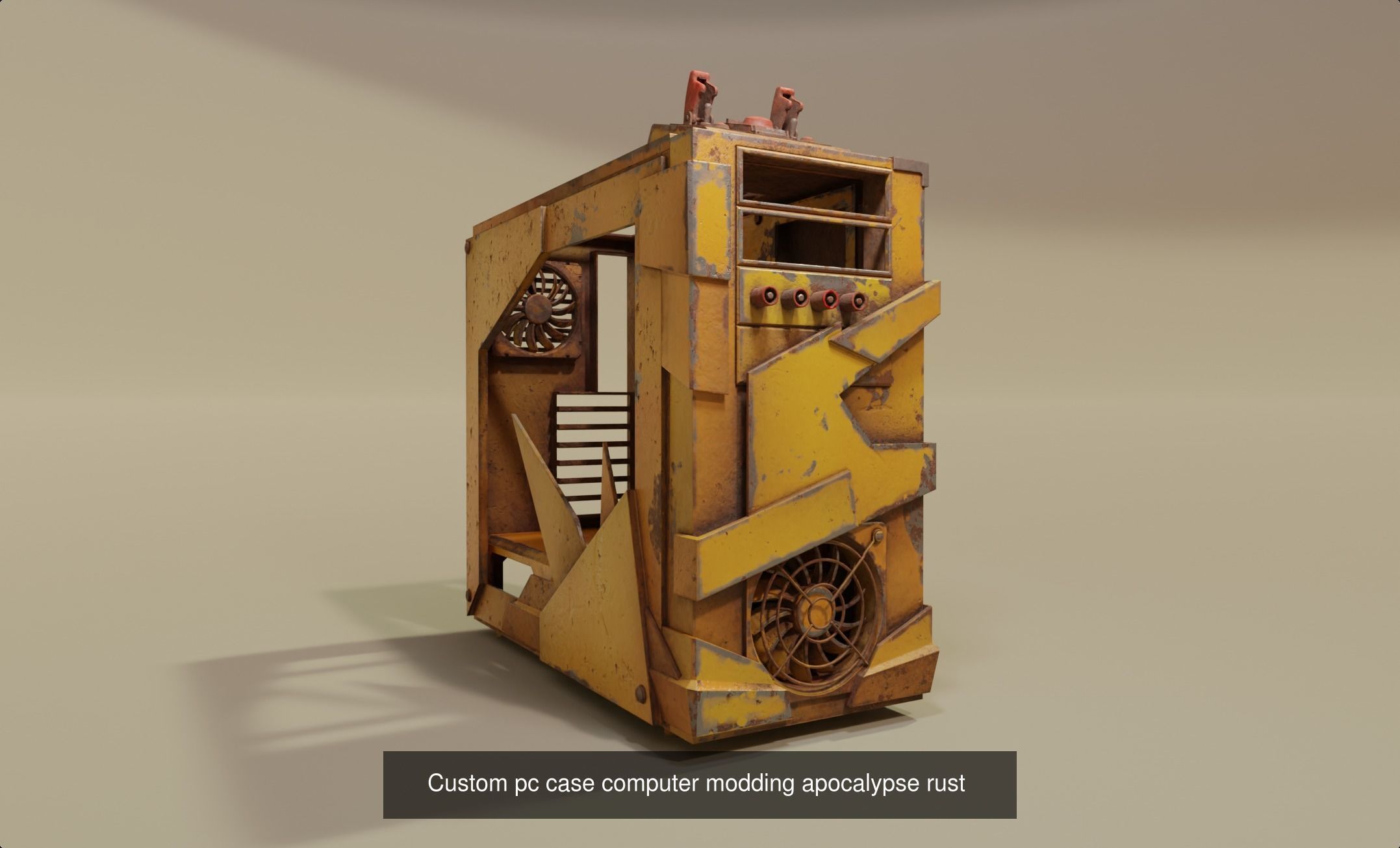 pc case rgb collection computer mod pack lowpoly VR / AR / low-poly ...